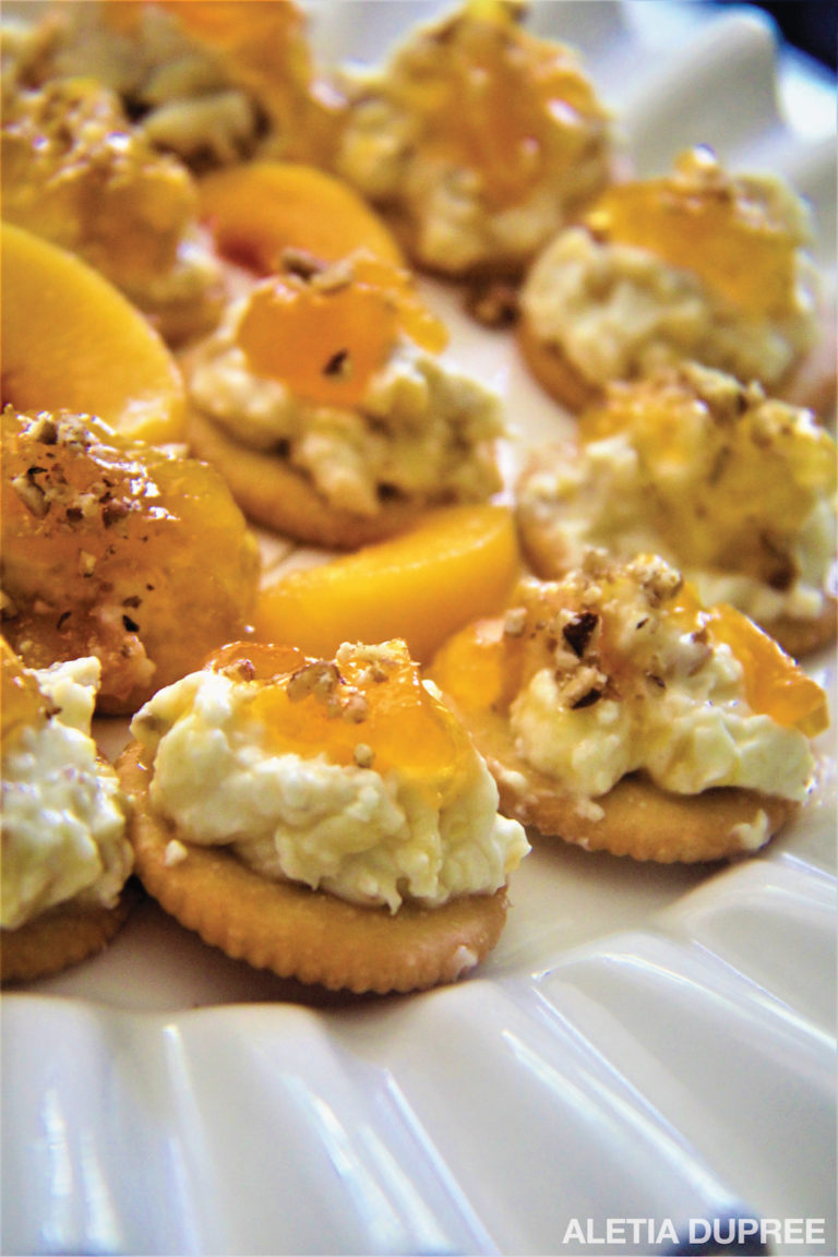 Peach and Pecan Dip - Aletia DuPree