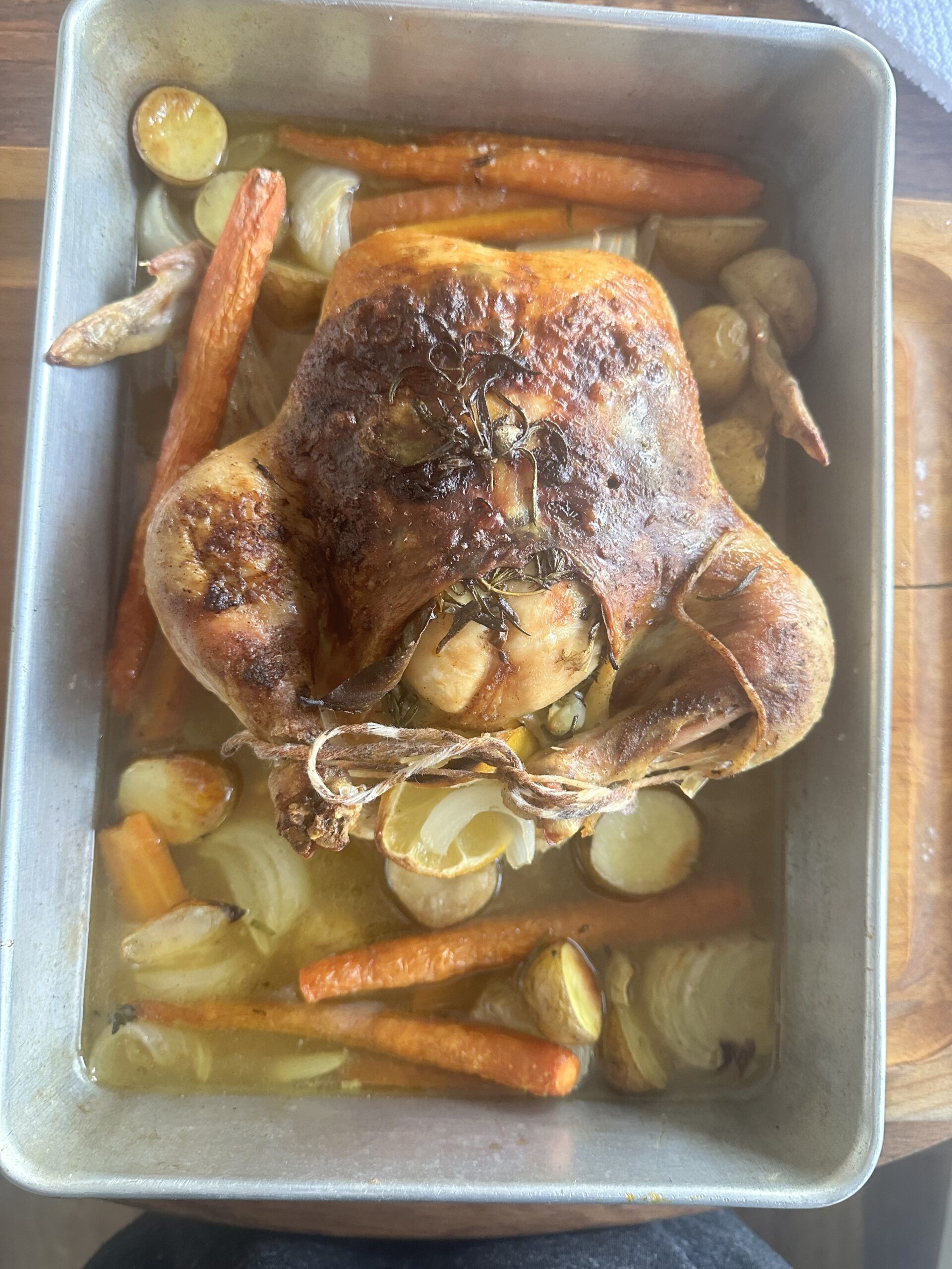 Roasted Chicken à la Le Grand Colbert - Aletia DuPree